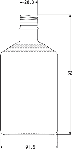TSE720STD｜ガラスびん｜福島容器